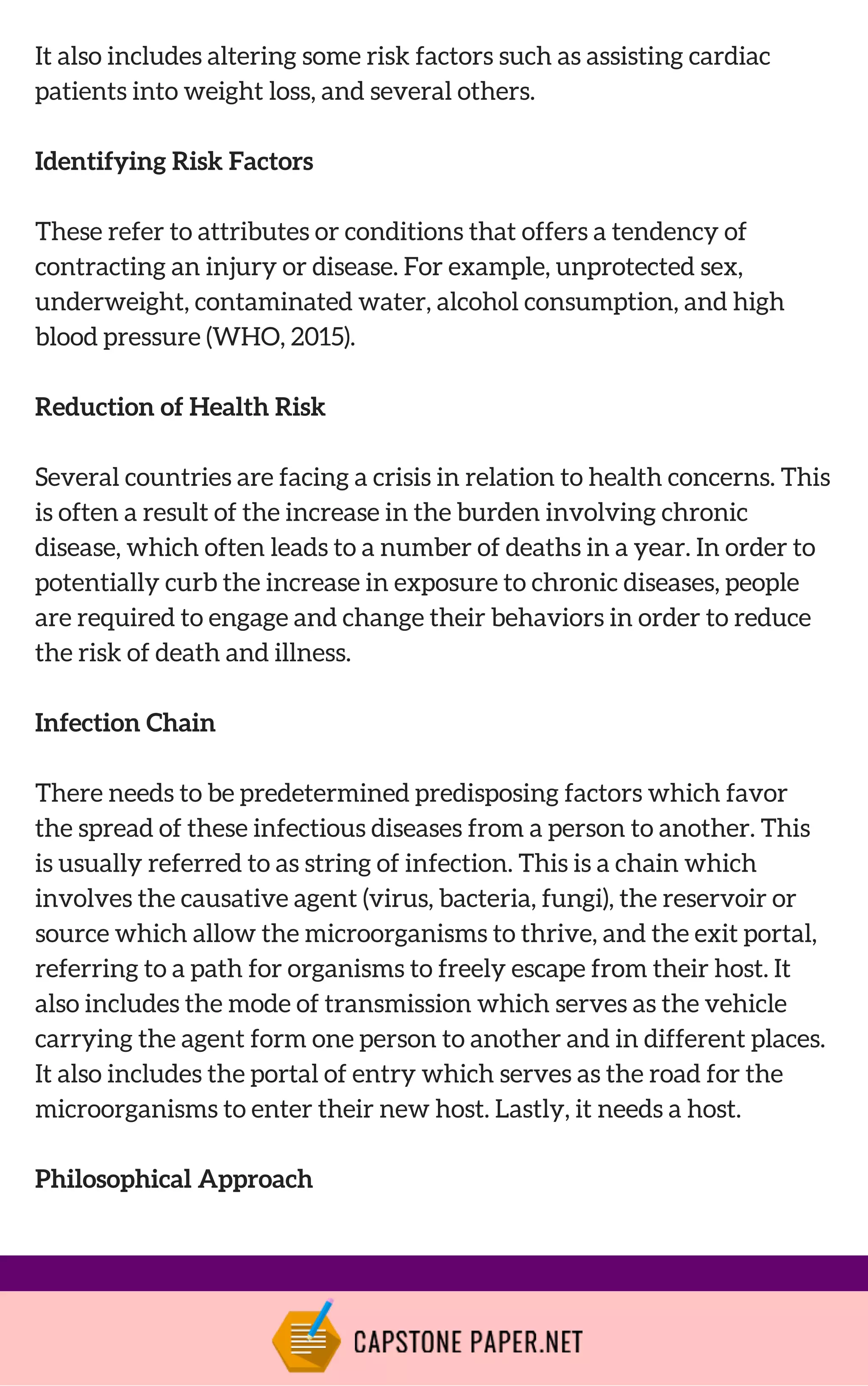 RN Capstone Project Example | PDF