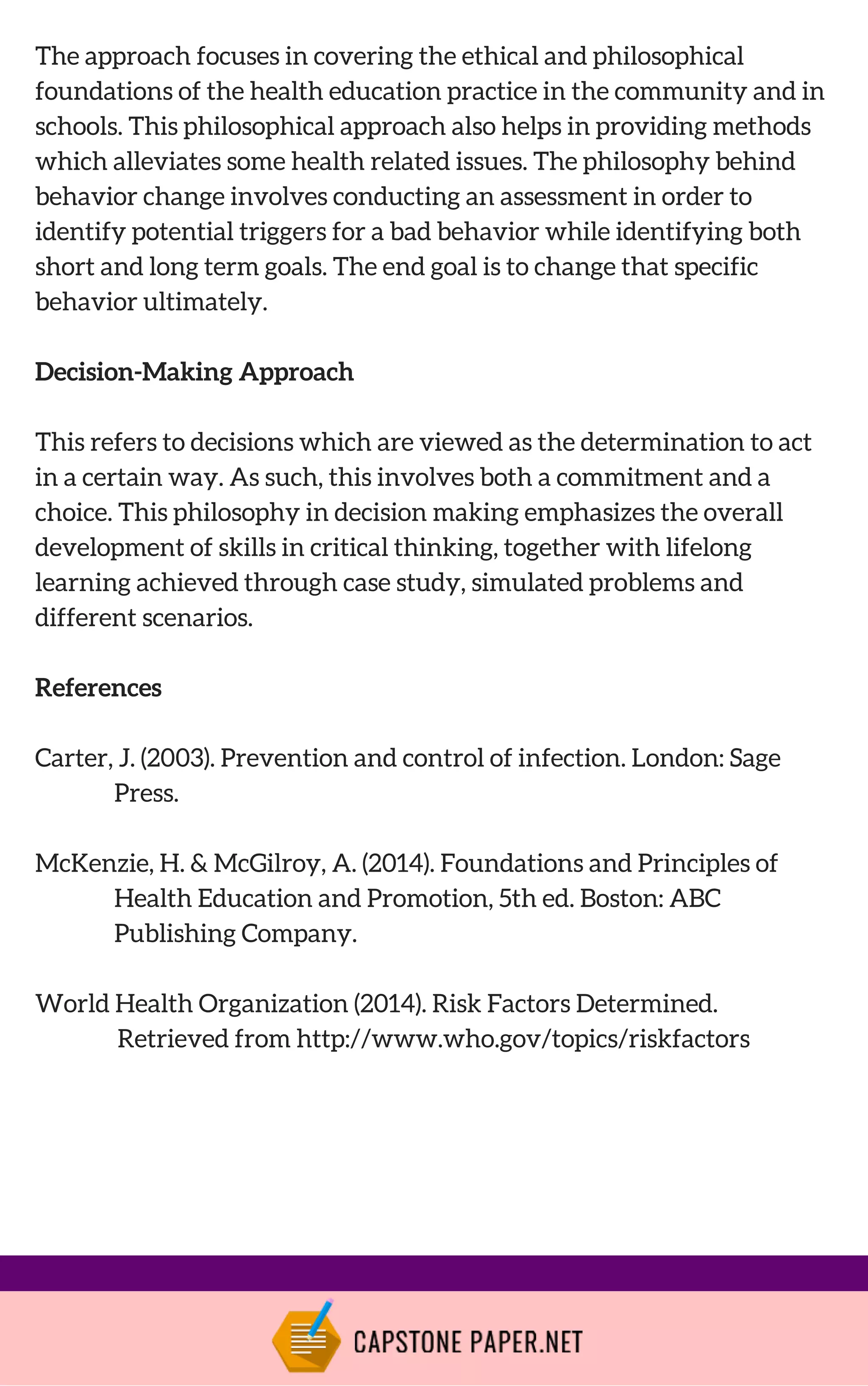 RN Capstone Project Example | PDF