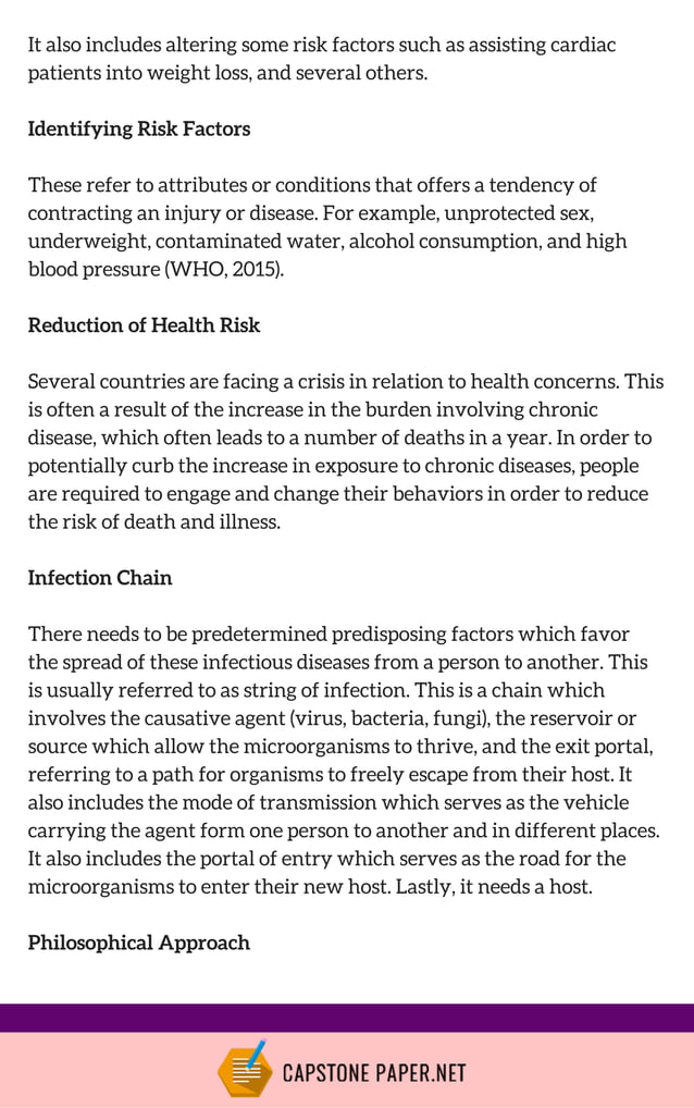 RN Capstone Project Example | PDF