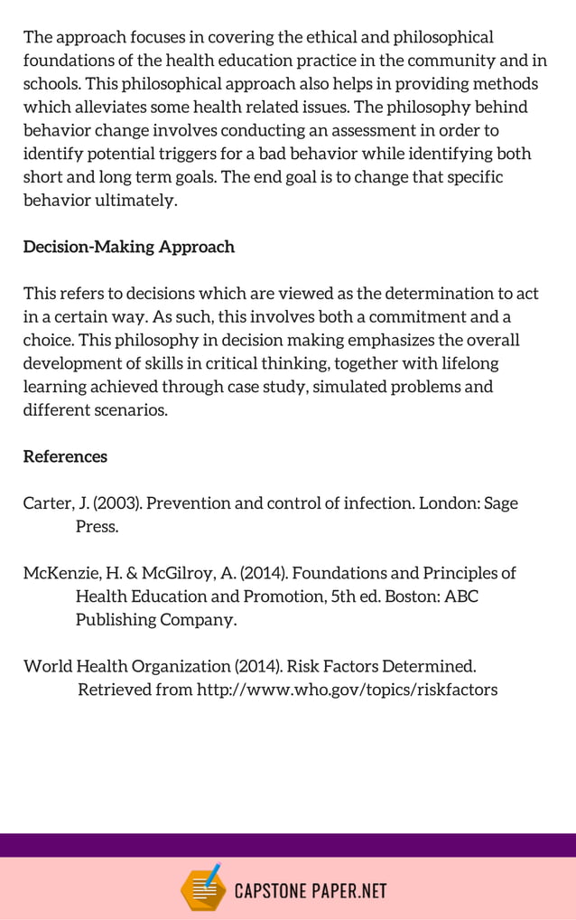 RN Capstone Project Example | PDF