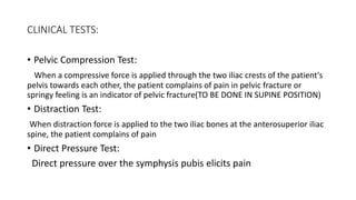 INJURIES OF PELVIS.pptx | First Aid | Injuries