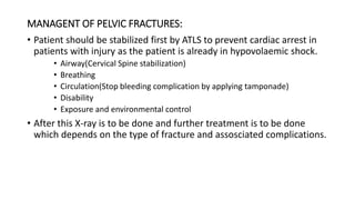 INJURIES OF PELVIS.pptx | First Aid | Injuries