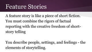 Audio Feature Stories | PPTX