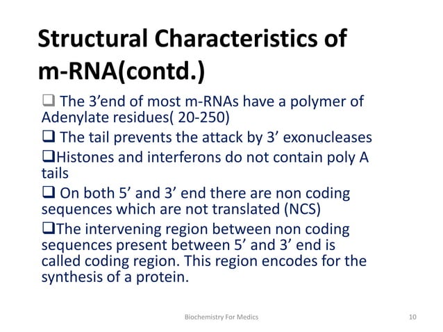 RNA- Structure, Types and Functions | PPTX