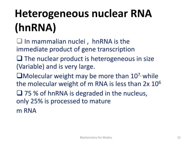 RNA- Structure, Types and Functions | PPTX