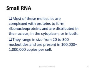 RNA- Structure, Types and Functions | PPTX