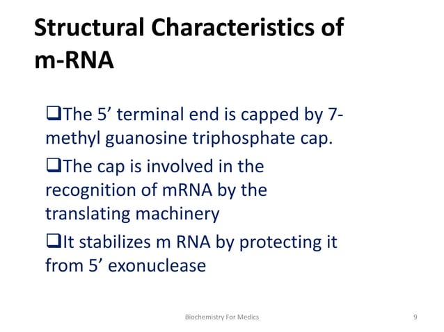 RNA- Structure, Types and Functions | PPTX