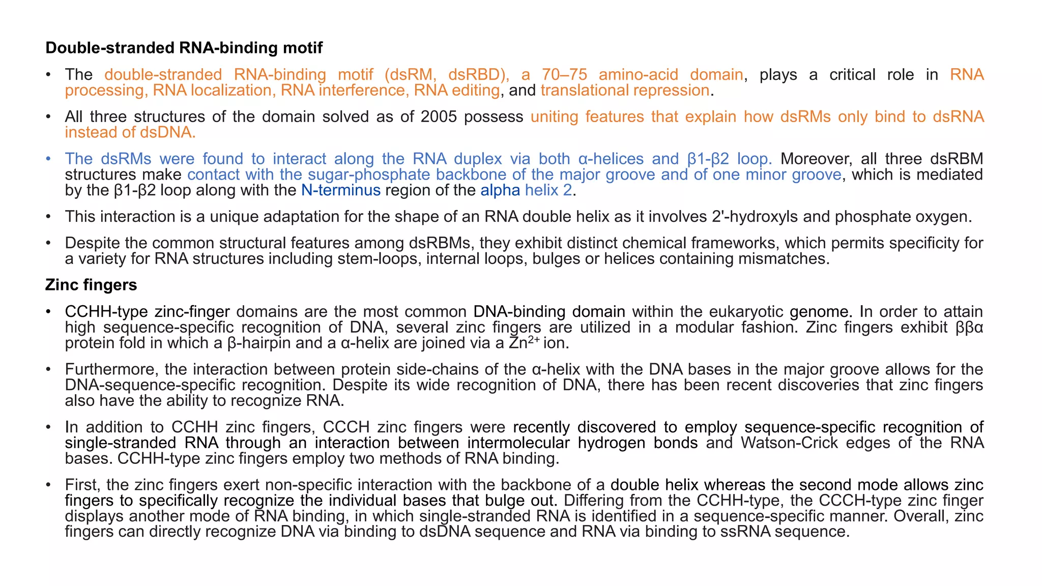Rna Protein Interactions Briefpptx Programming Languages Computing