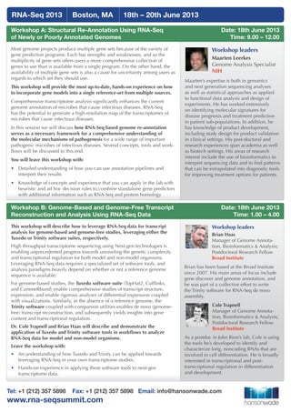 RNA-Seq 2013 Brochure | PDF
