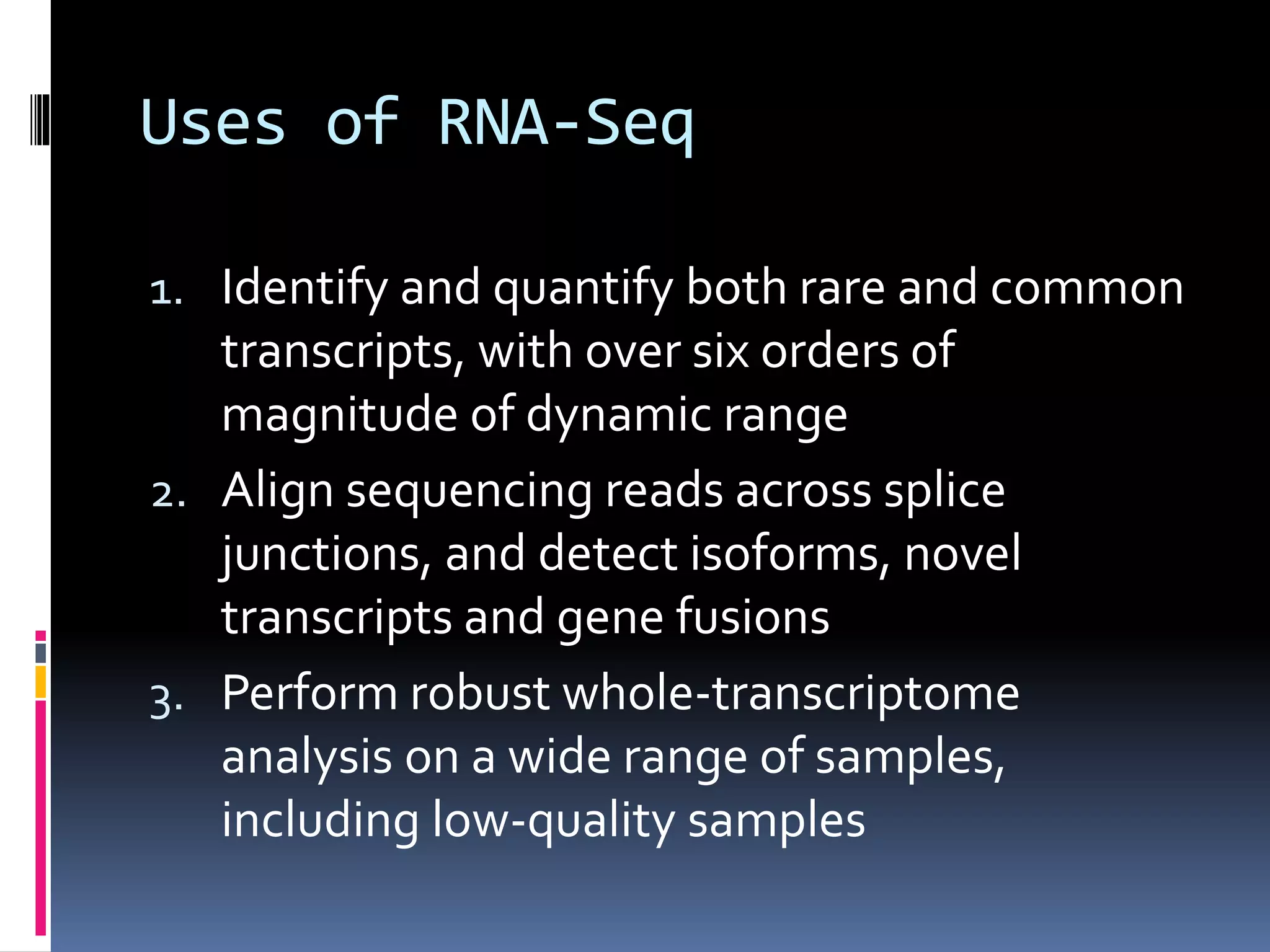 Rna seq and chip seq | PPTX