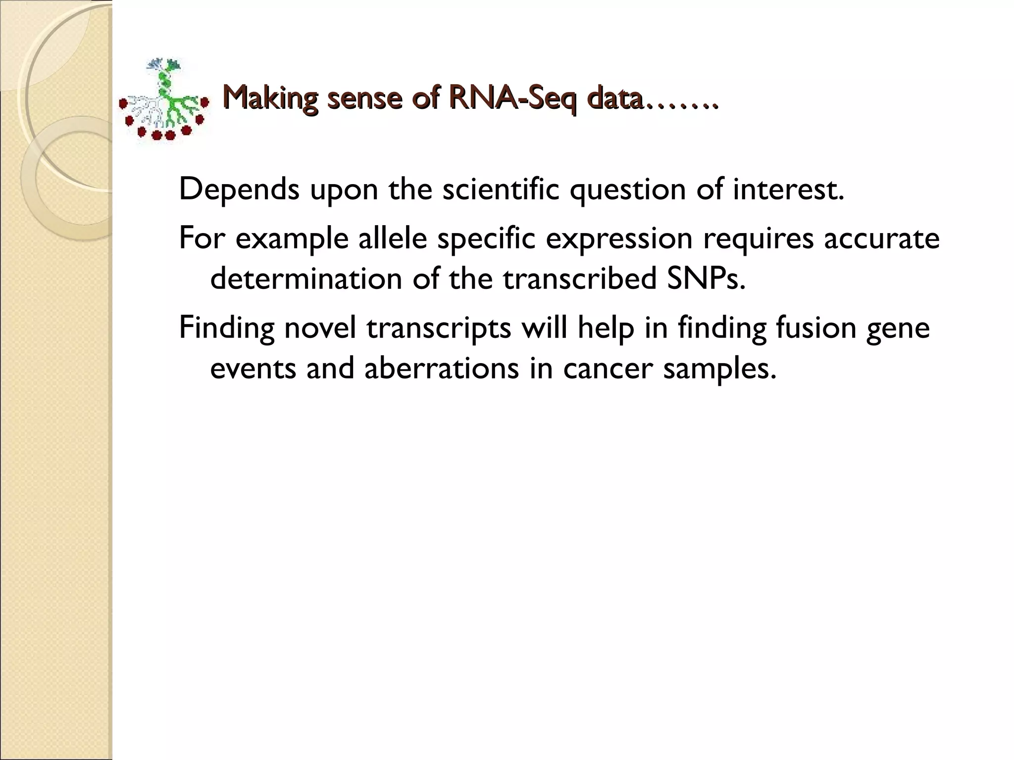 Rna seq pipeline | PPT