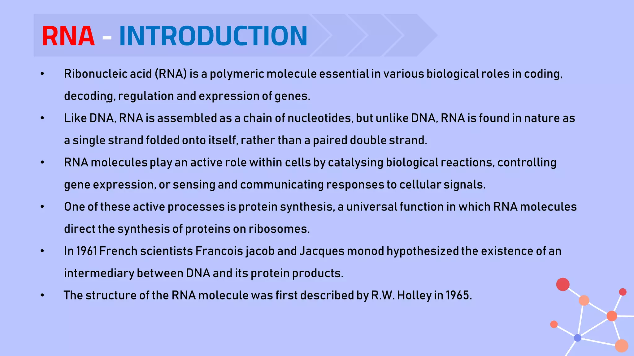 RNA-Ribonucleic Acid PPT | PPT