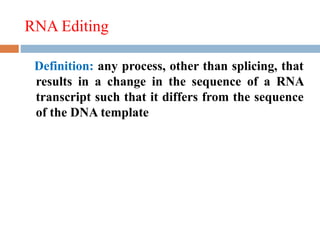 RNA Editing.pptx
