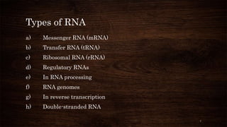 RNA extraction and gel electrophoresis | PPTX
