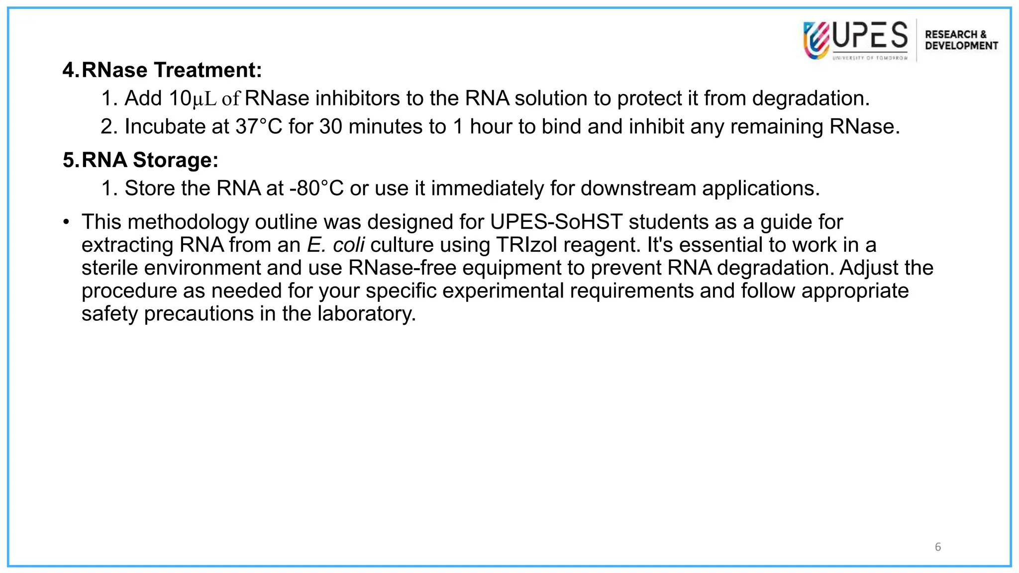 RNA Extraction from Escherichia Coli.pptx