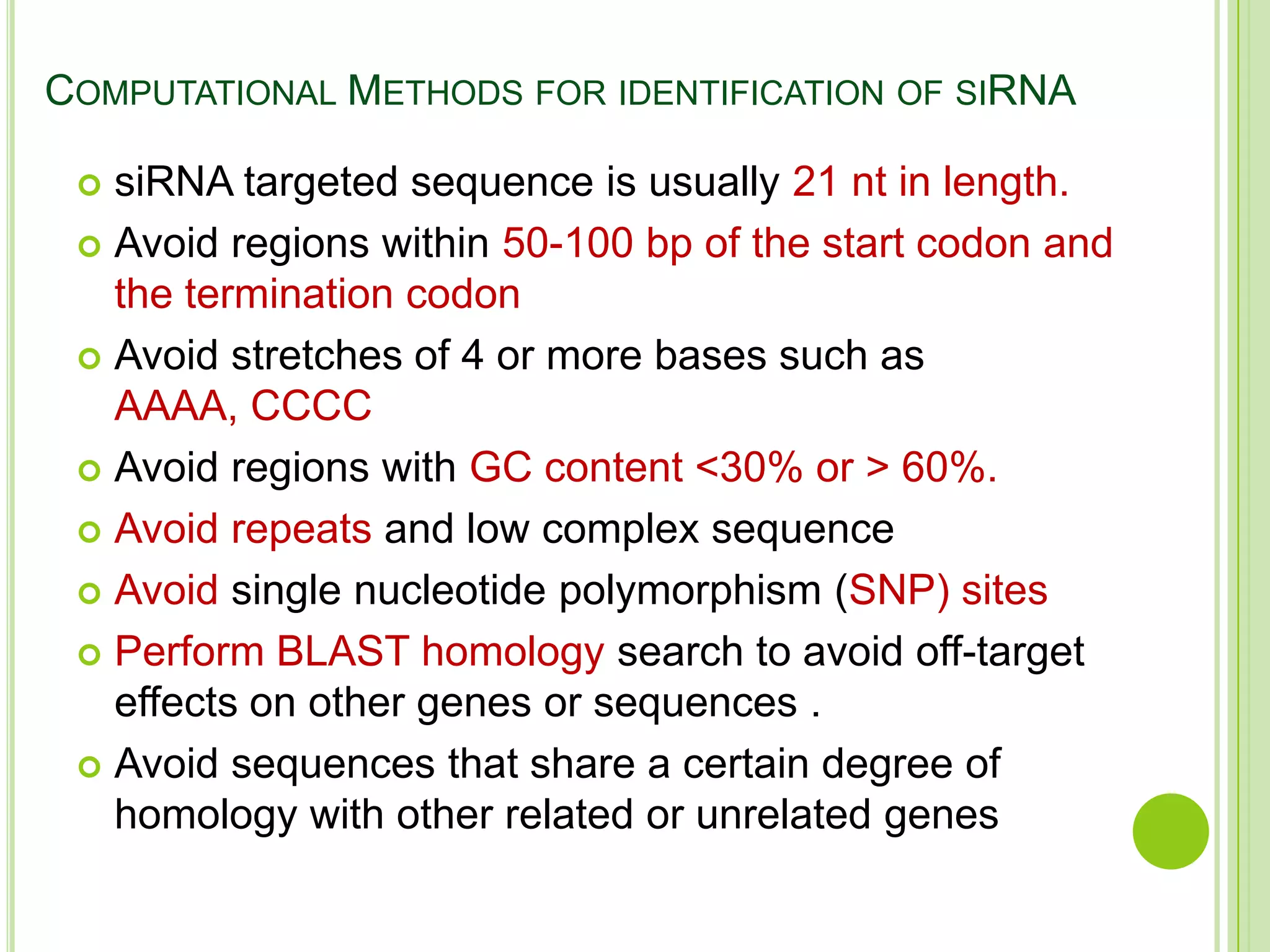 RNA interference | PPTX