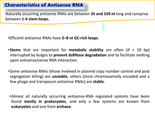 Role of Antisense and RNAi-based Gene Silencing in Crop Improvement | PPTX