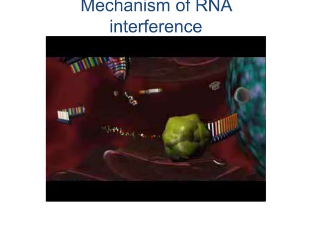 RNA interference (RNAi) | PPSX | Programming Languages | Computing