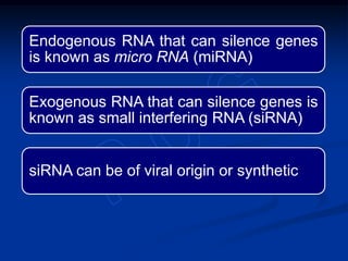 Rna interference | PPT