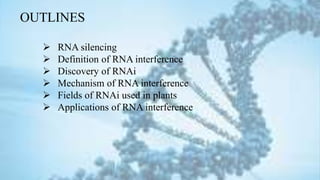Rna interference | PPTX