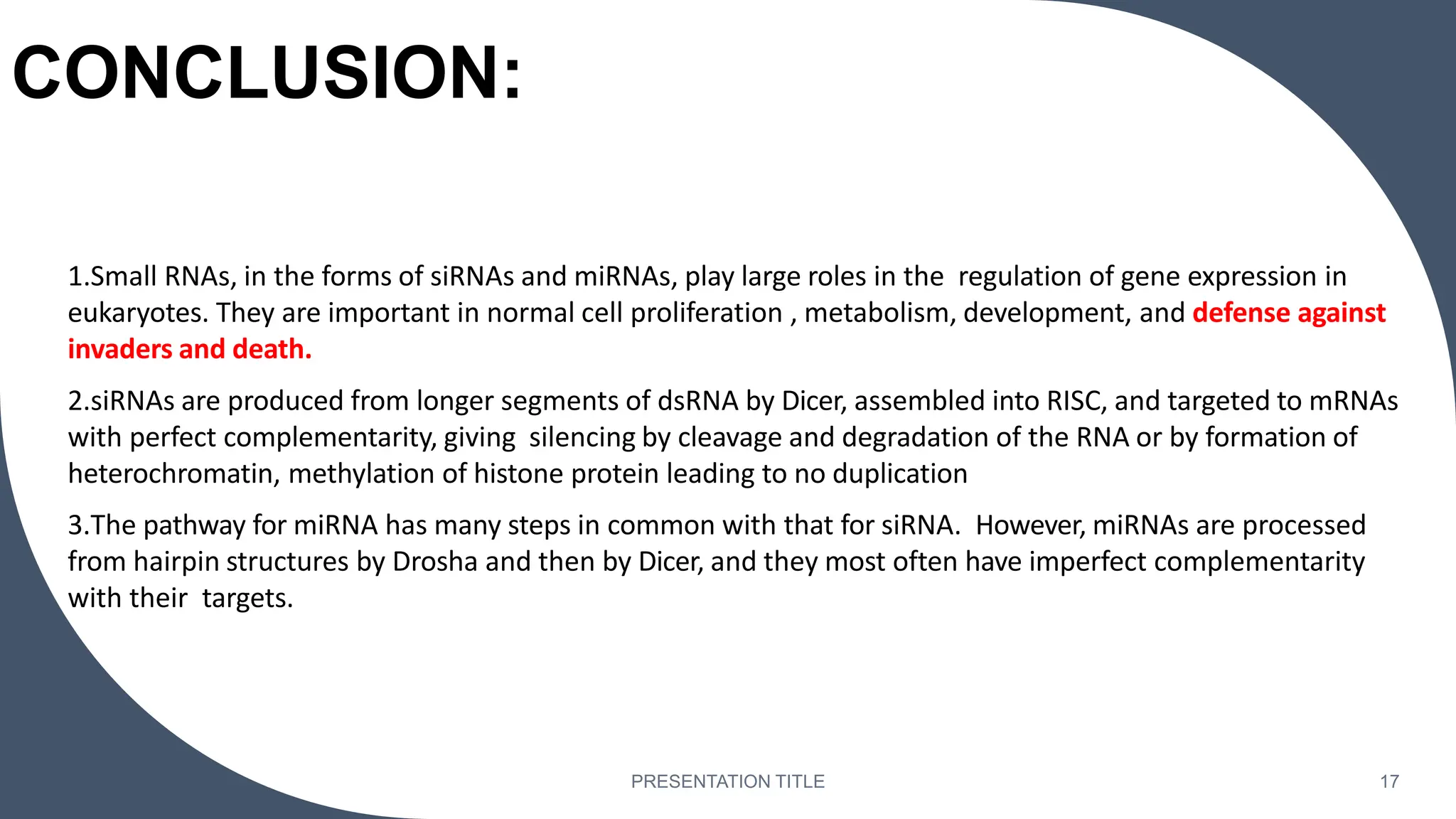 RNA INTERFERENCE: UNRAVELING GENETIC SILENCING | PPTX