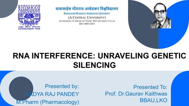 RNA INTERFERENCE: UNRAVELING GENETIC SILENCING | PPTX | Programming Languages | Computing