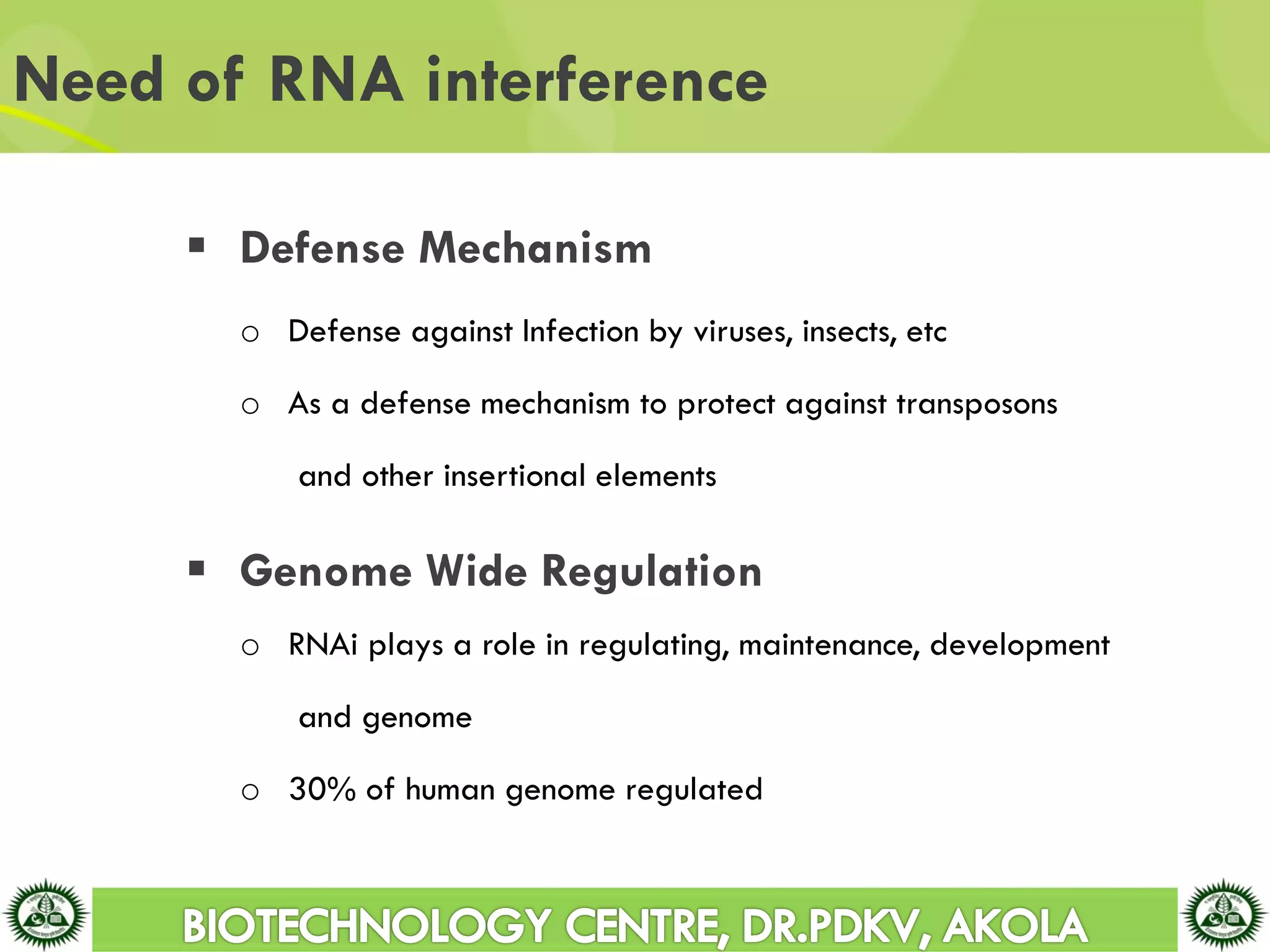 Rna Interference In Insect Pest Management Pdf