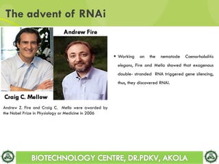 Rna interference in insect pest management | PDF