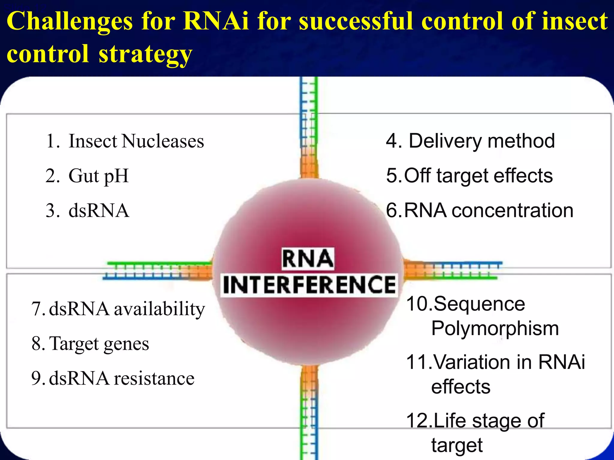 Rna Interference In Insect Pest Management Rnai In Ipm Ppt Beekeeping Hobbies And Interests