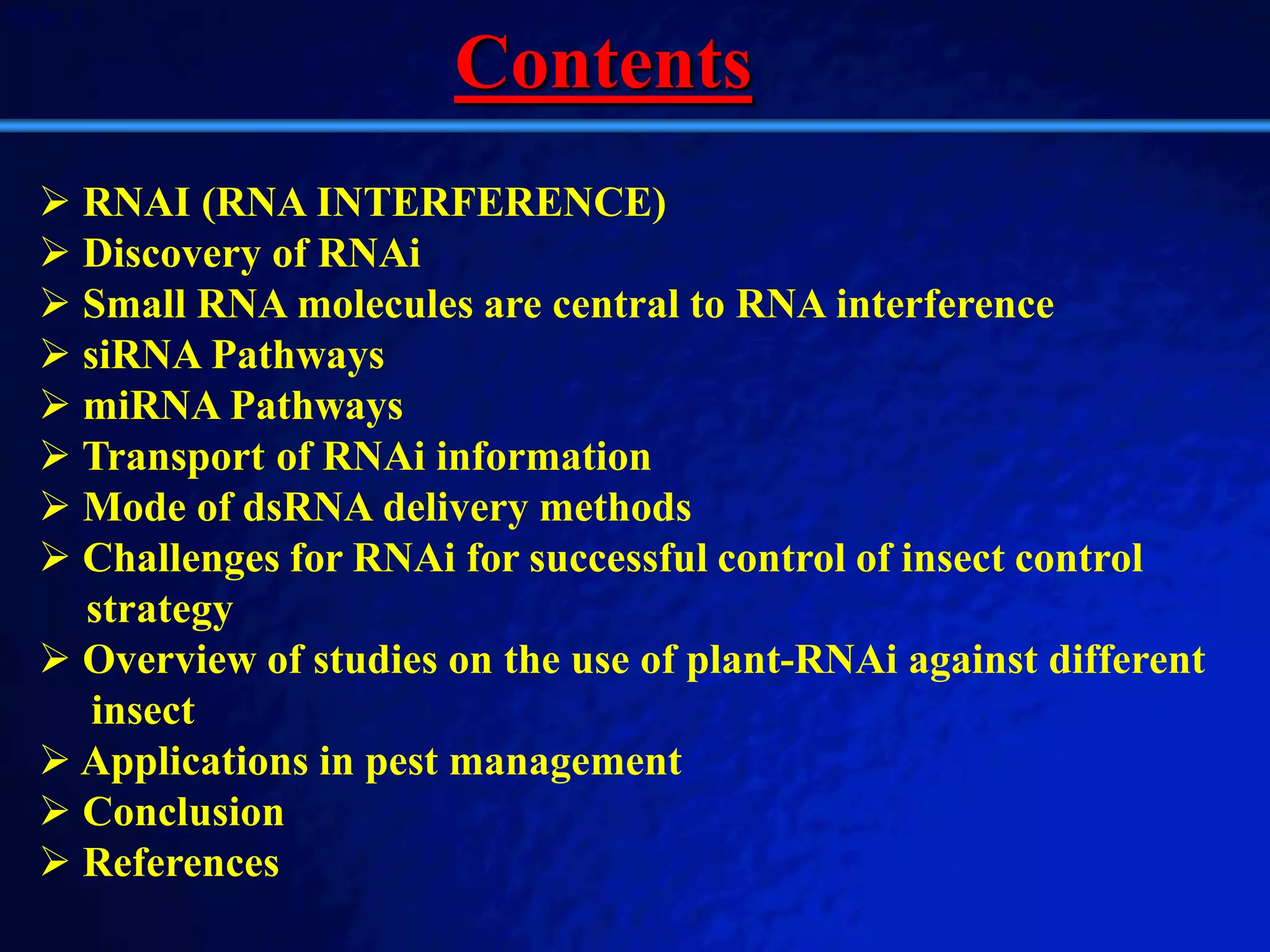 Rna Interference In Insect Pest Management Rnai In Ipm Ppt Beekeeping Hobbies And Interests