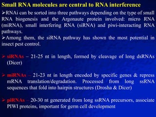 RNA interference in insect pest management (RNAi in ipm) | PPT