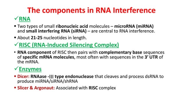 RNA interference (RNAi) in plants | PPTX | Gardening | Home & Garden