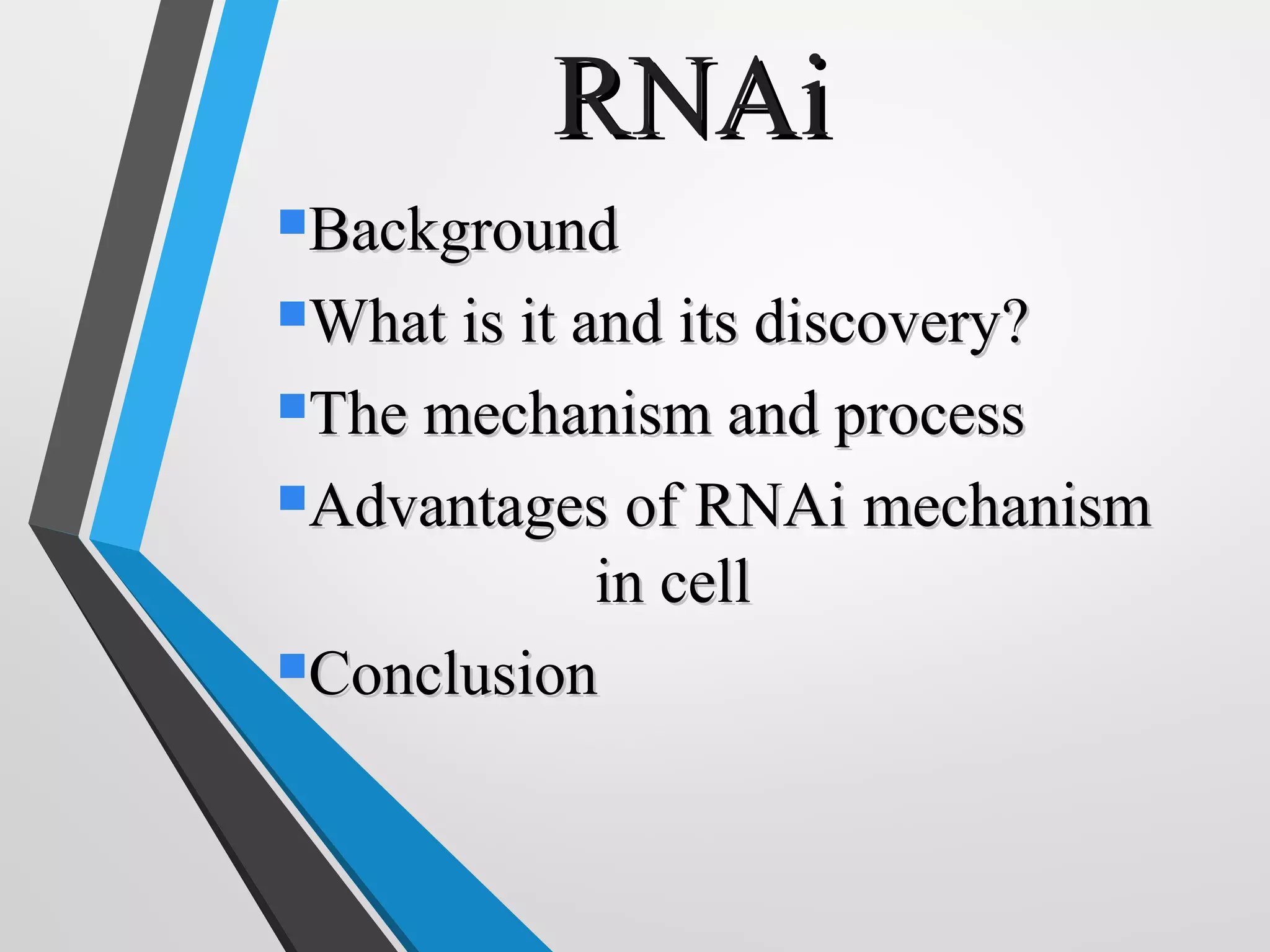 RNA Interference technology | PPT
