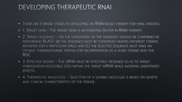 RNA interference technology fisheries and aquaculture | PPT
