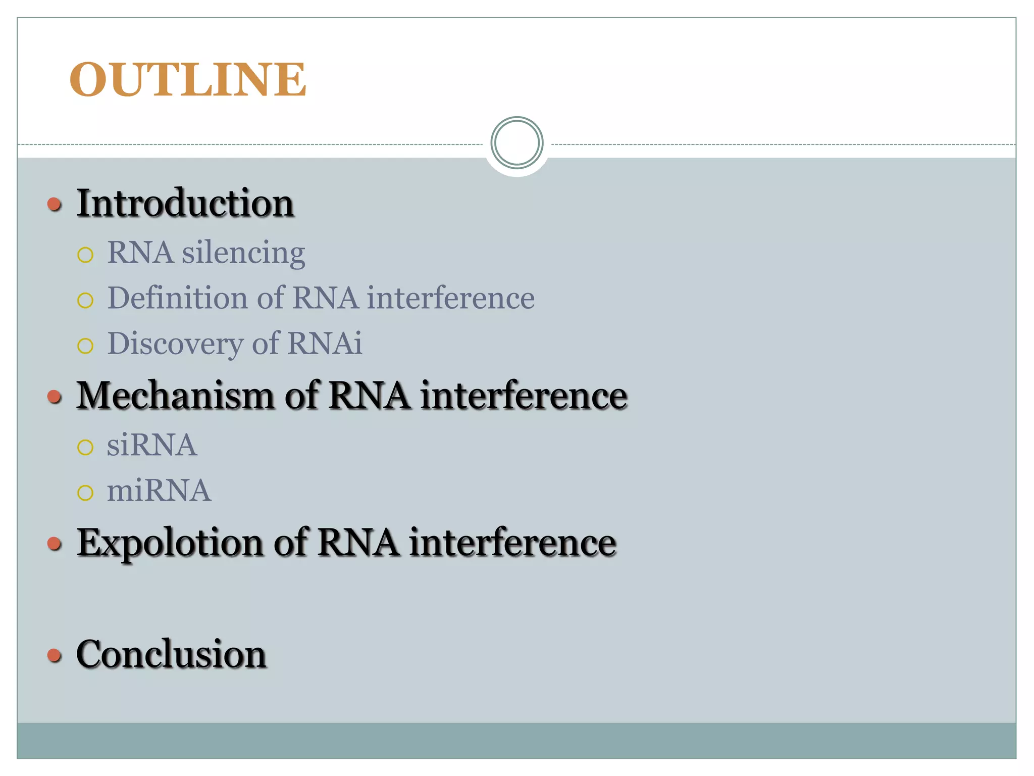 RNA interfernce | PPT
