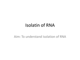 RNA Isolation.pptx