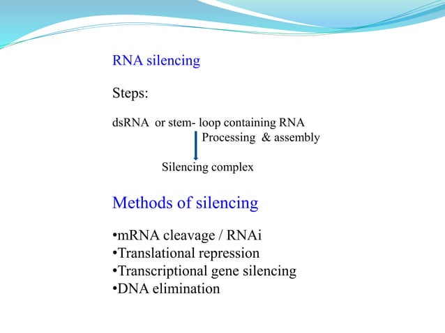 Antisence RNA and RNA Interference Technology | PPT | Chemistry | Science