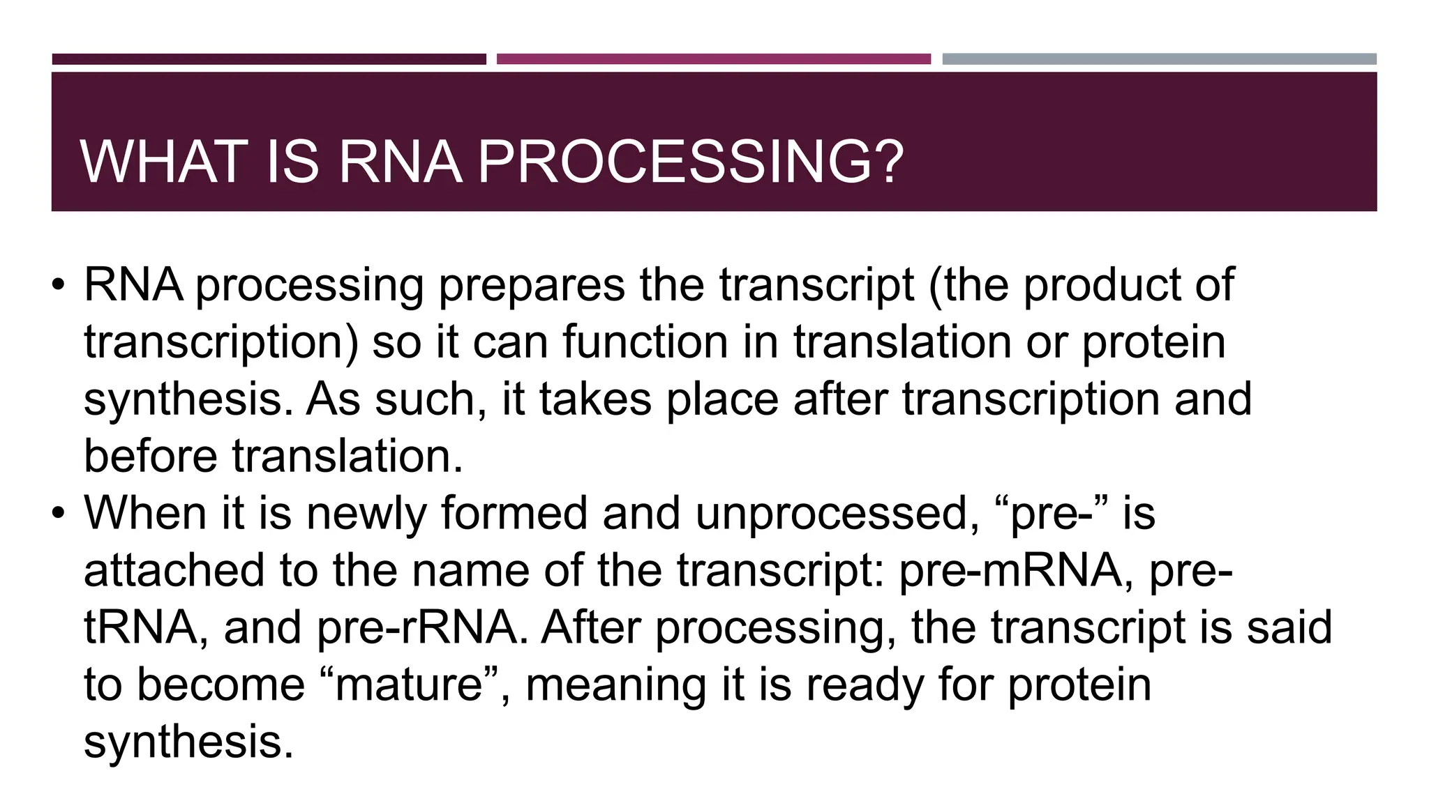 rna processing in prokaryotes and eukaryotes.pptx