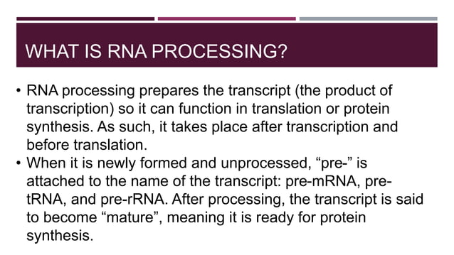 rna processing in prokaryotes and eukaryotes.pptx