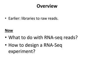 RNASeq Experiment Design | PDF