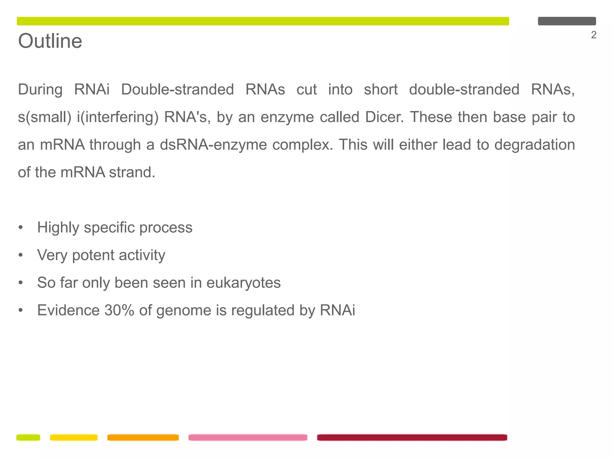 Silencing RNA techniques | PPTX