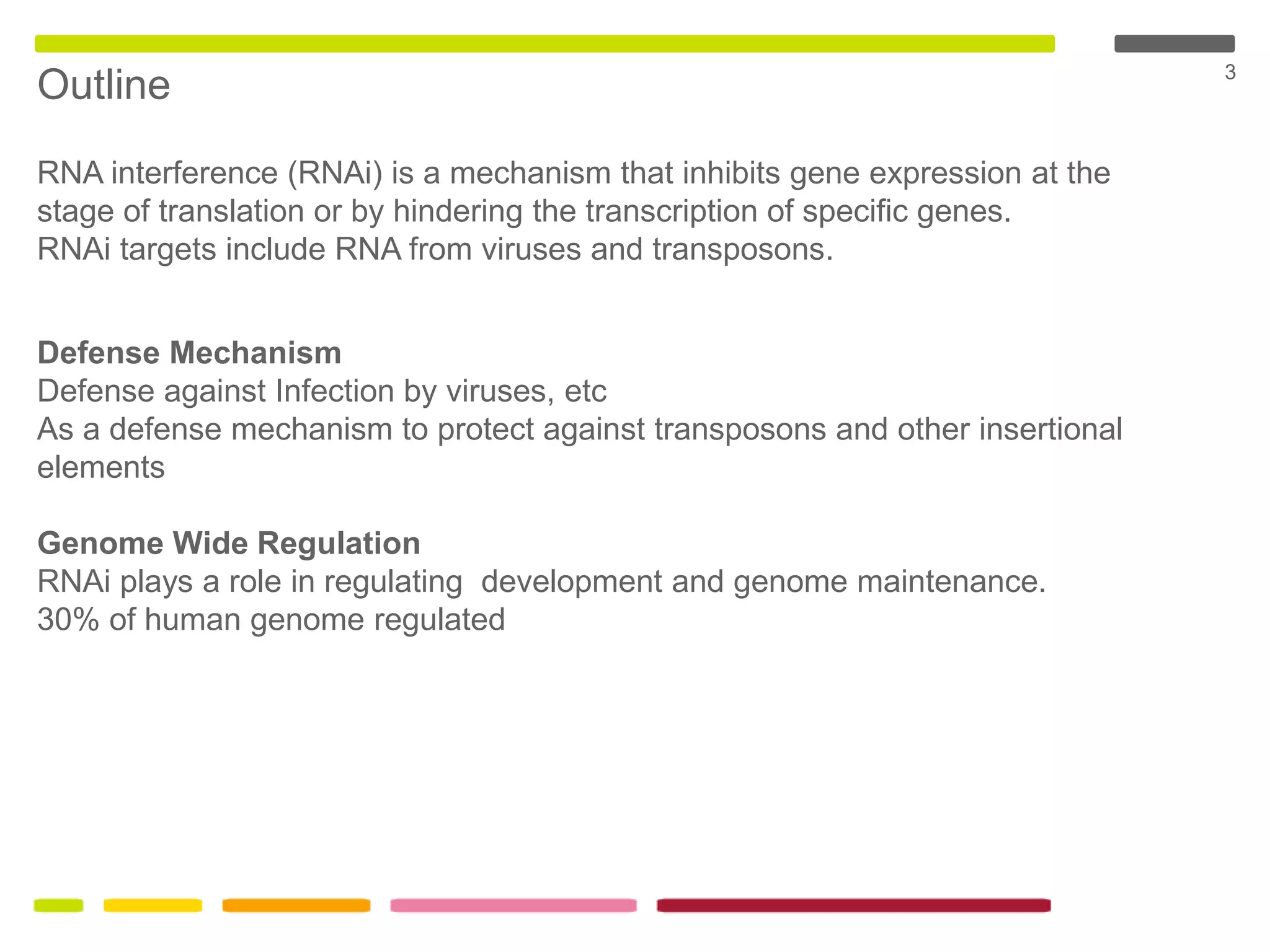 Silencing RNA techniques | PPTX