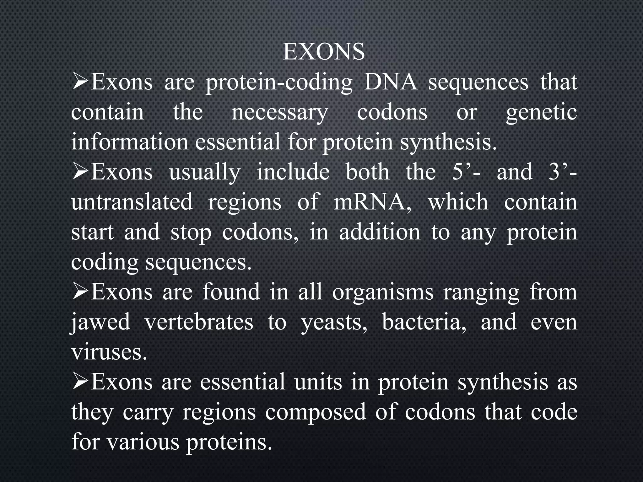 Rna splicing | PPTX