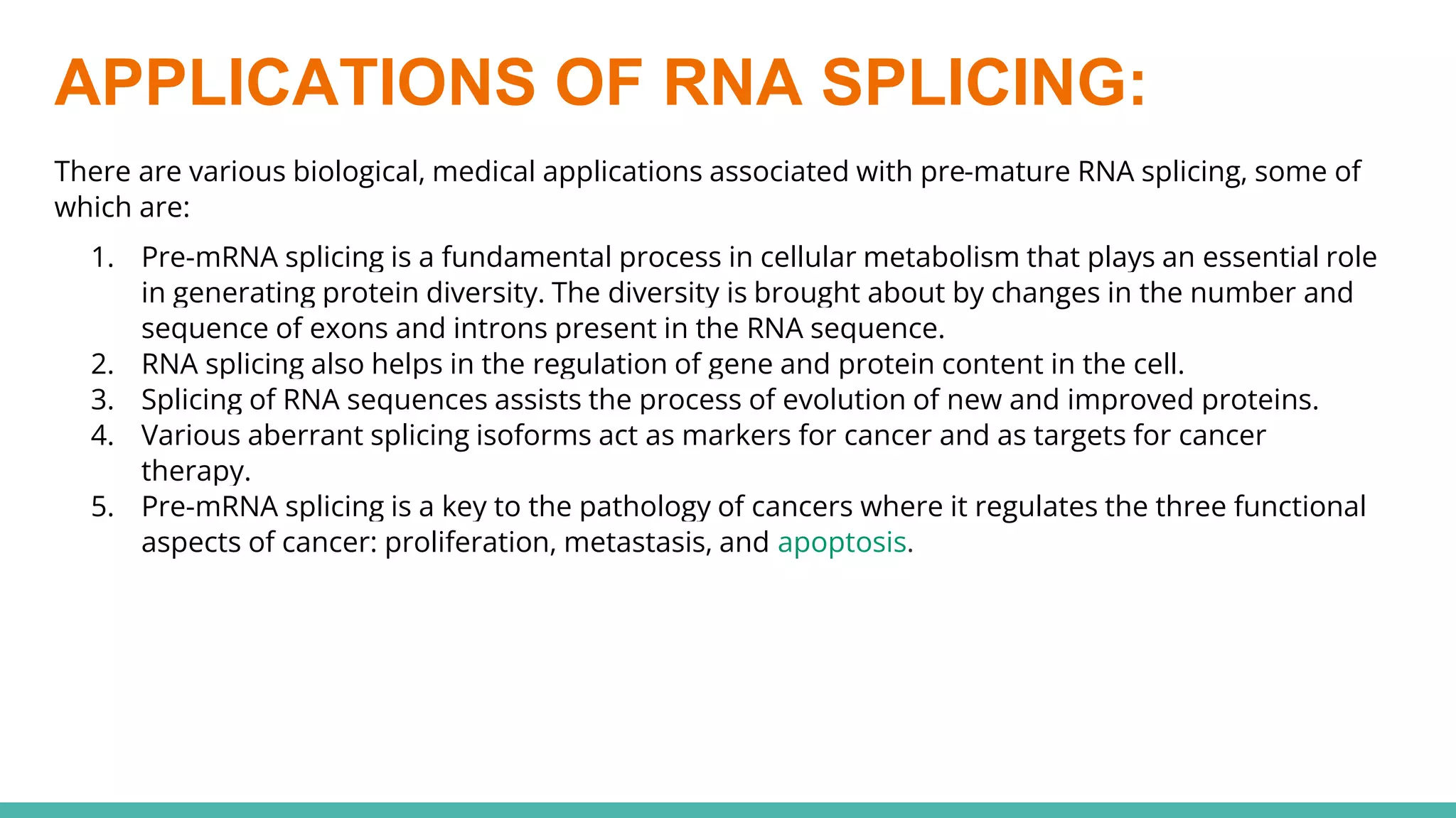RNA Splicing presentation.pptx