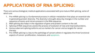 RNA Splicing presentation.pptx