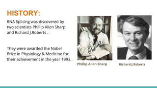 RNA Splicing presentation.pptx