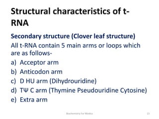 Rna structure | PPTX