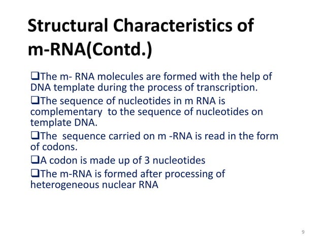 Rna structure | PPTX | Programming Languages | Computing