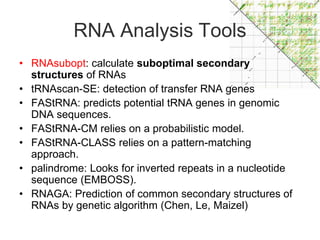RNA structure analysis | PPT