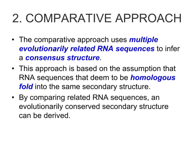 RNA structure analysis | PPT | Programming Languages | Computing